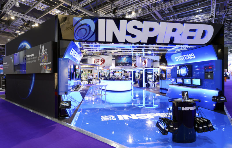 Inspired Gaming ICE Totally Gaming 2013 Large Bespoke Exhibition Stand ...
