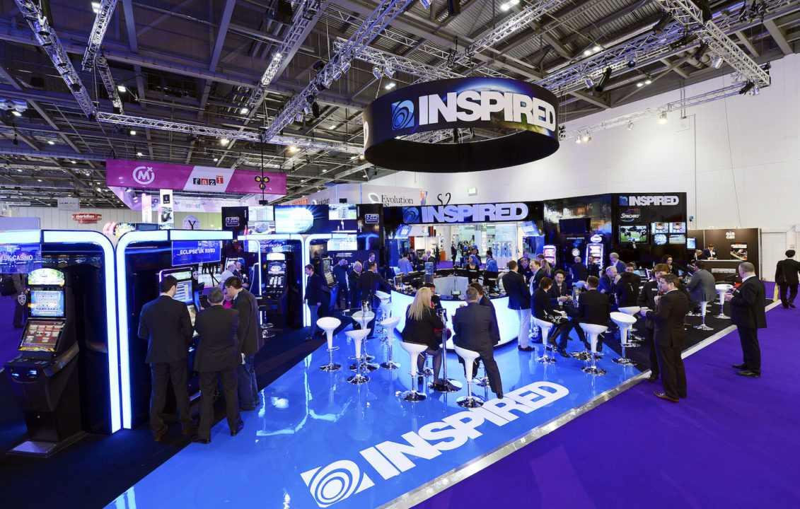 Inspired Gaming ICE Totally Gaming 2013 Large Bespoke Exhibition Stand ...